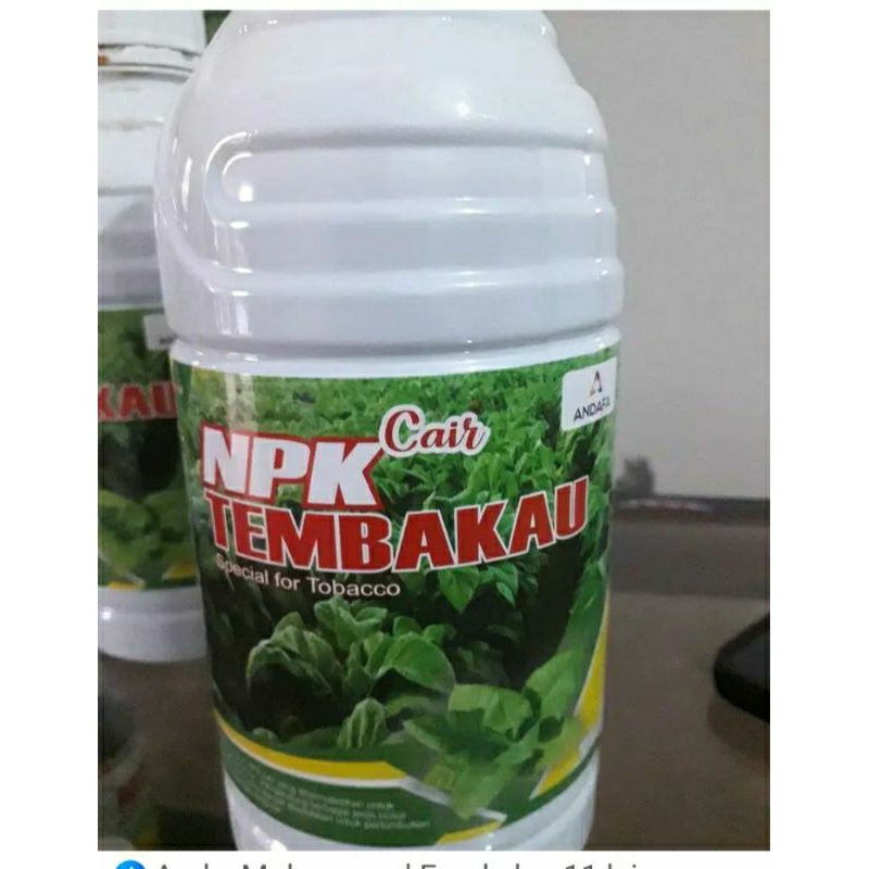 Jual pupuk NPK cair tembako 1 ltr | Shopee Indonesia