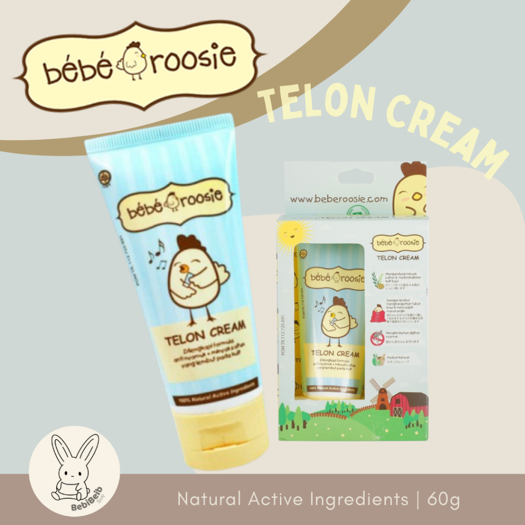 Jual Bebe Roosie Telon Cream dengan Formula Anti Nyamuk | Shopee Indonesia