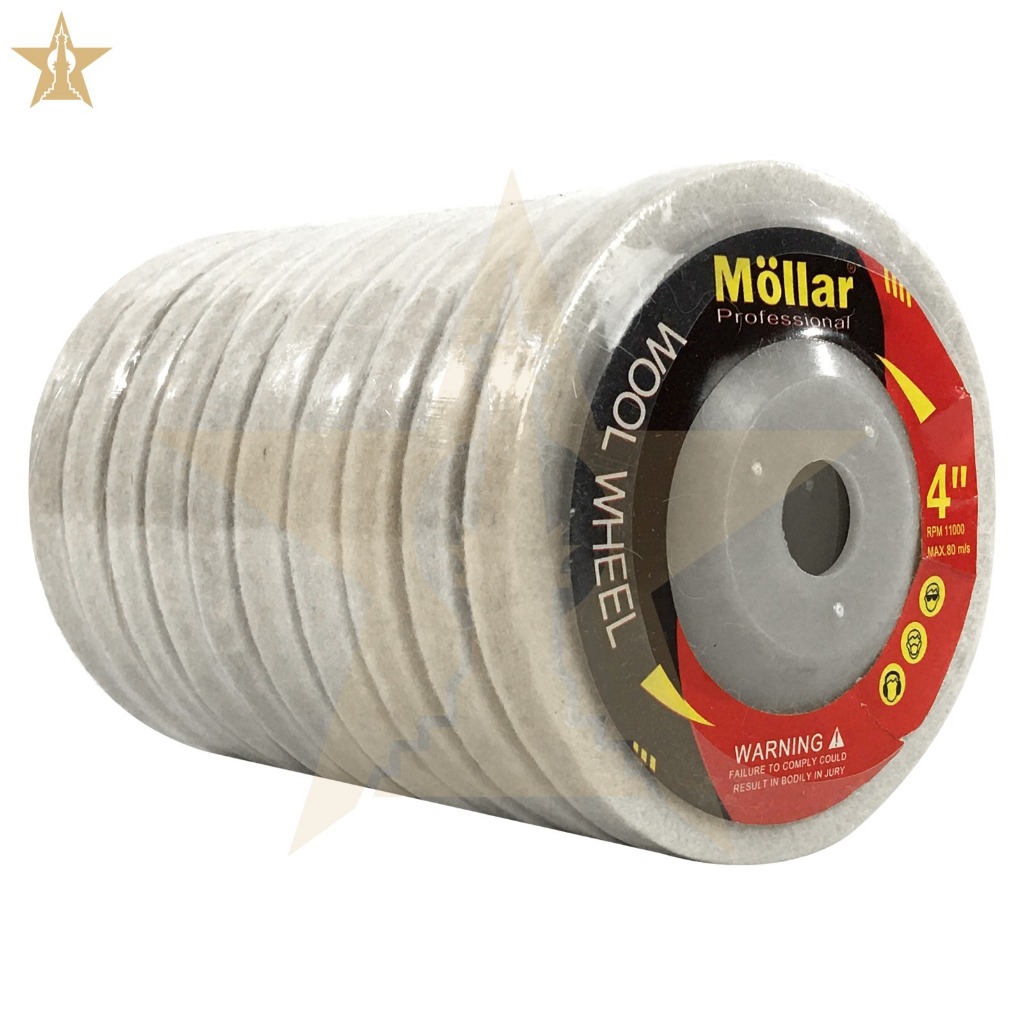 Jual WOOL POLISH 4 IN GRINDA WOOL DISC POLES STAINLESS BESI 4 INCI ...