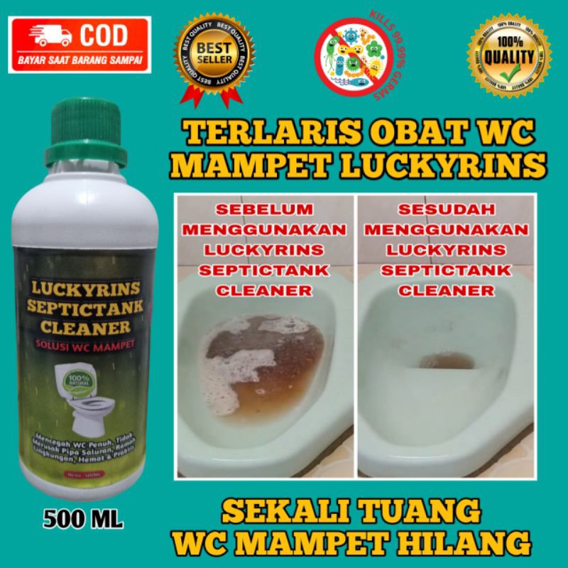 Jual TERLARIS OBAT WC MAMPET LUCKYRINS | Shopee Indonesia