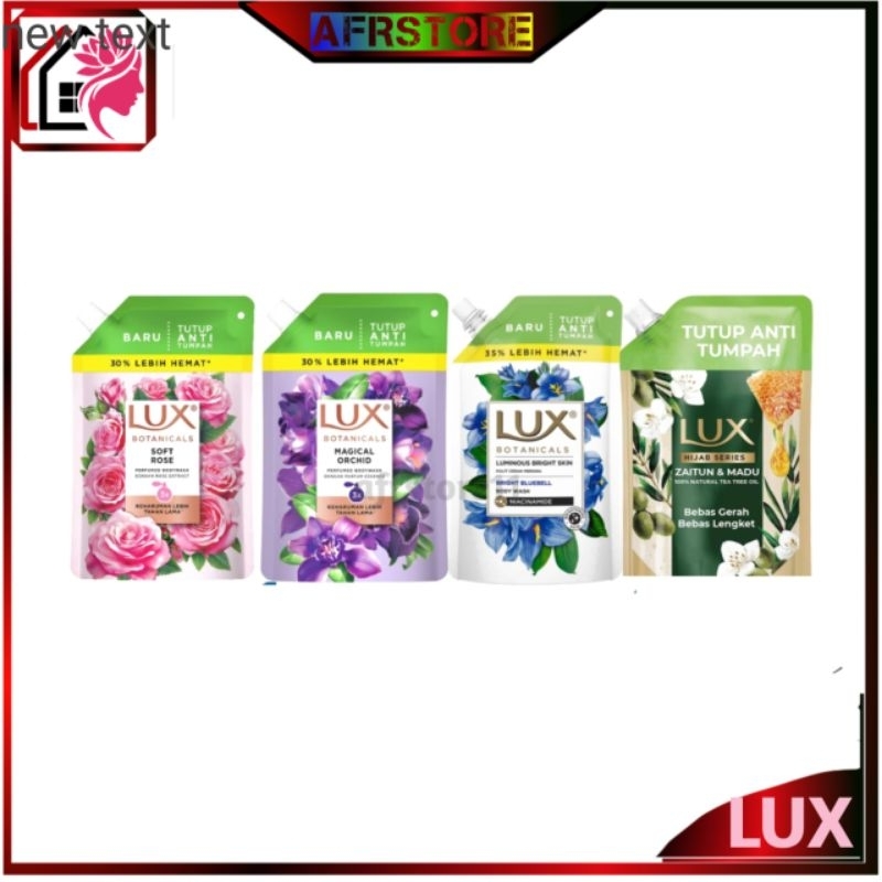 Jual SABUN MANDI CAIR LUX Refill 400-800ml | Shopee Indonesia