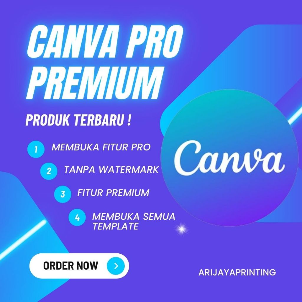 Jual Canva Pro Full Garansi Untuk Desain Promosi, Logo, PPT, Konten ...