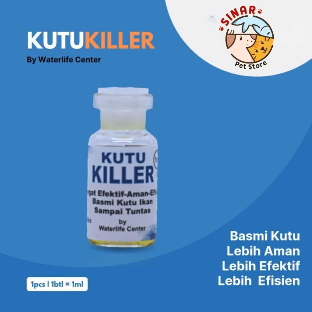 Jual Kutu Killer - Obat Kutu Ikan Hias Aquarium Kolam Koi Arowana Koki ...