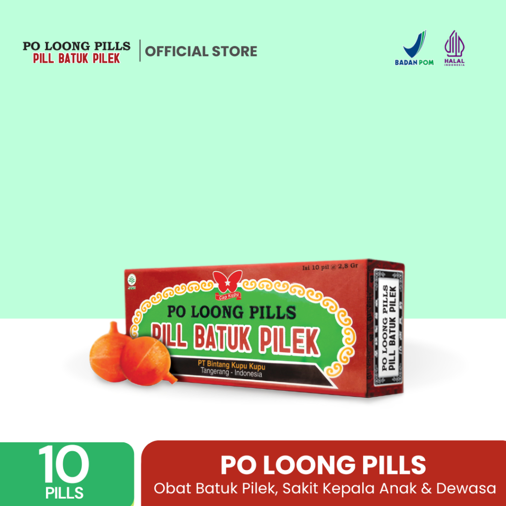 Jual Po Loong Pills 10 Pil - Obat Batuk Pilek Anak & Dewasa | Shopee ...
