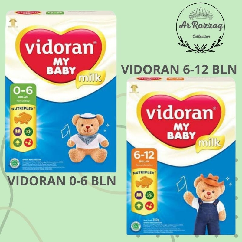 Jual VIDORAN MYBABY 0-6 BLN (350g) & 6-12 BLN (350g) | Shopee Indonesia