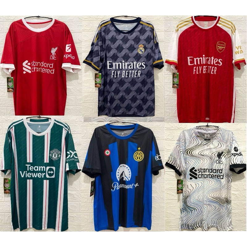 Jual JERSEY BOLA KLUB EROPA PRINTING HOME TERBARU 2024 | Shopee Indonesia