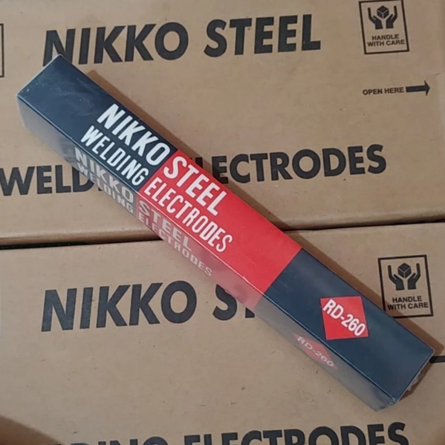 Jual kawat las nikko 2.6mm RD260 / RD 260 2,6mm nikko steel welding isi ...