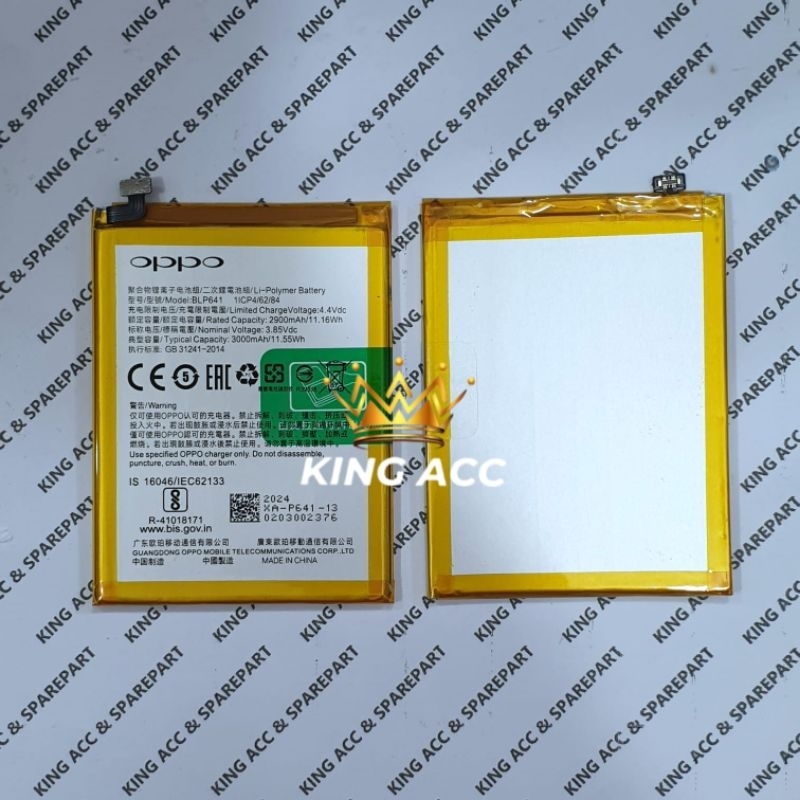 Jual BATERAI BATRE BATTERY OPPO A71 BLP-641 ORIGINAL | Shopee Indonesia