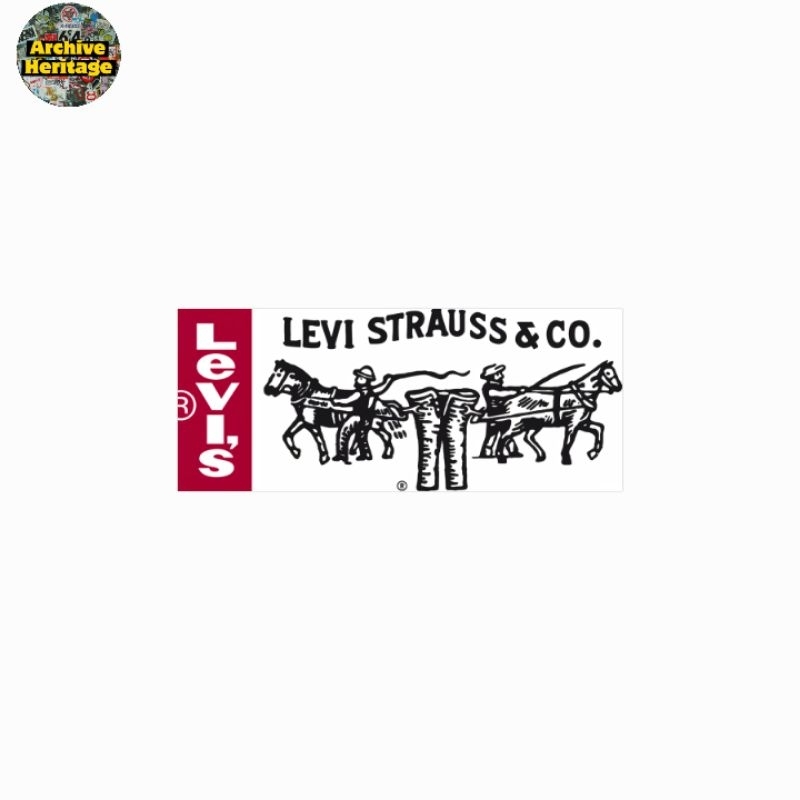 Jual sticker Levi Strauss levis classic logo denim 501 stiker | Shopee ...