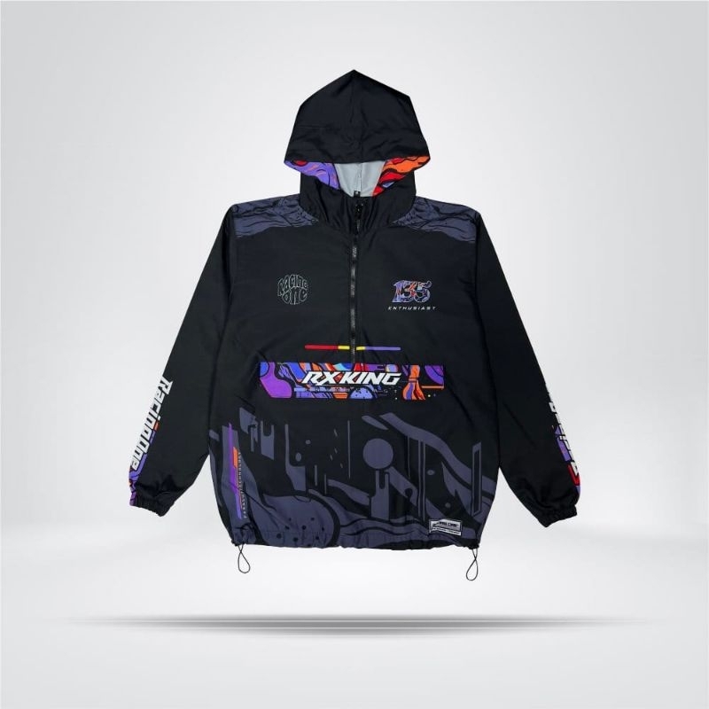 Jual (COD) JAKET RACING PARASUT RX-KING NEW TAHAN AIR ORIGINAL | Shopee ...