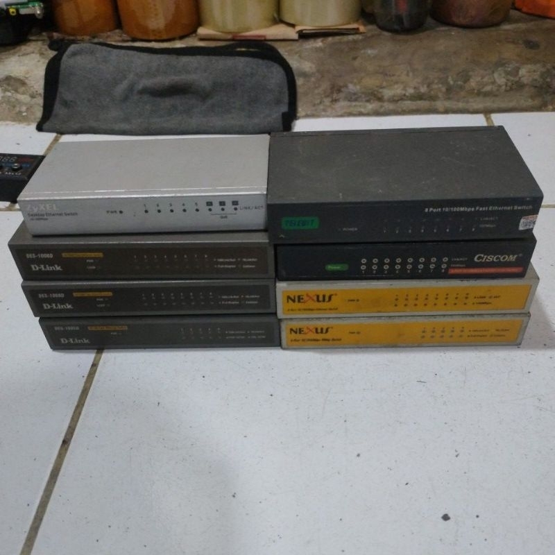 Jual Switch hub 5 port dan 8 port Bahan besi | Shopee Indonesia