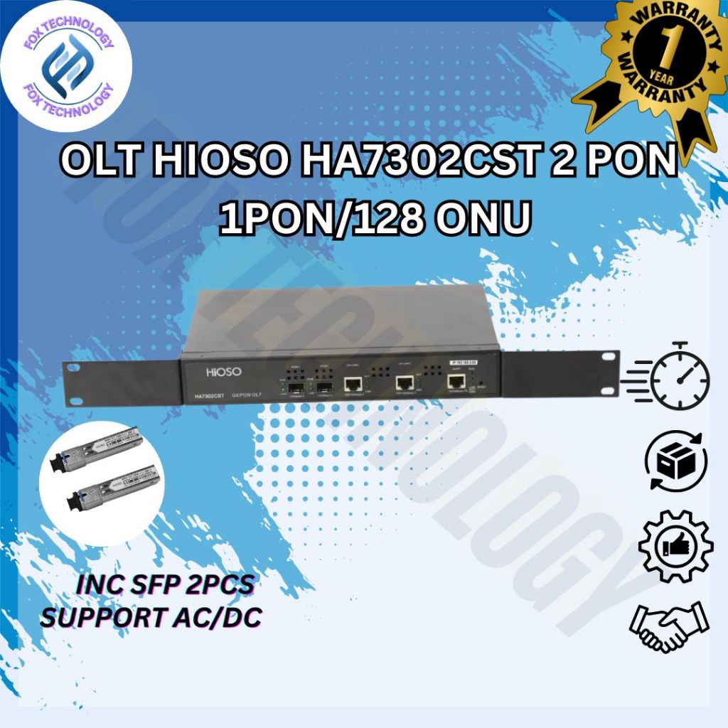 Jual HIOSO EPON OLT HA7302CST 2port SFP - OLT EPON HIOSO HA7302CST 2 ...