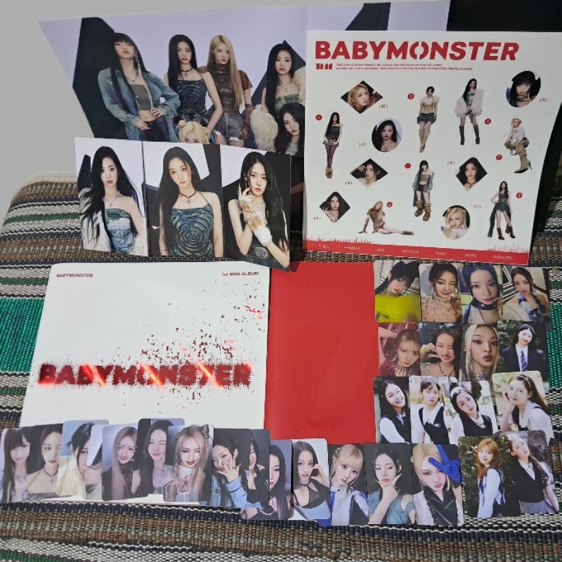 Jual [READY] Official Album BABYMONSTER 1st Mini Album Ruka Pharita Asa ...