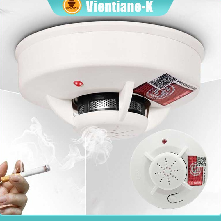 Jual Sudah READY Pendeteksi Asap Detektor Asap Fire Alarm Photoelectric ...