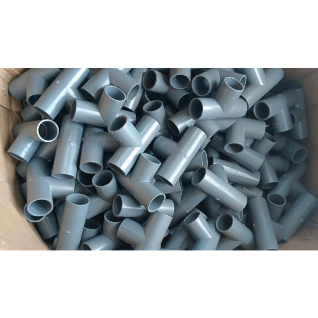 Jual Tee 1/2" Sambungan pipa pvc merk TRILLIUN | Shopee Indonesia