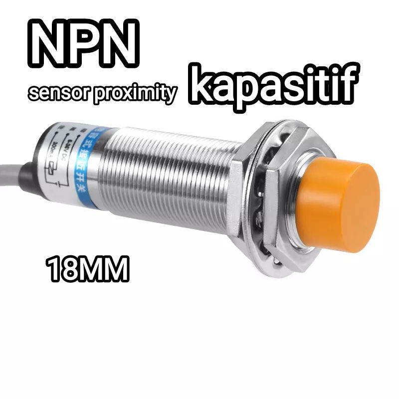 Jual sensor kapasitif 18mm NPN NO 12V 24V LJC18A3HZBX | Shopee Indonesia