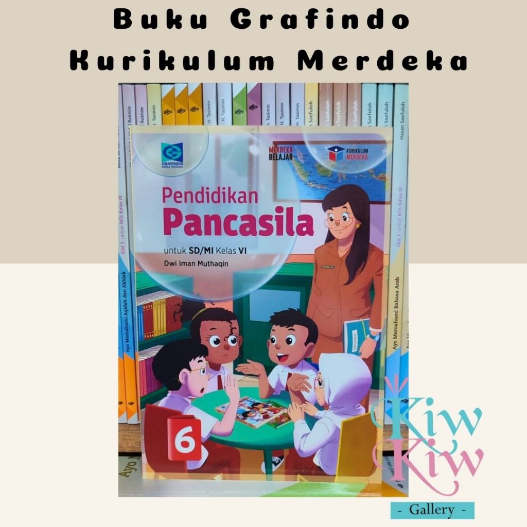 Jual Buku Pendidikan Pancasila Kelas 1, 2, 3, 4, 5, 6 SD/MI Kurikulum Merdeka - Grafindo ...