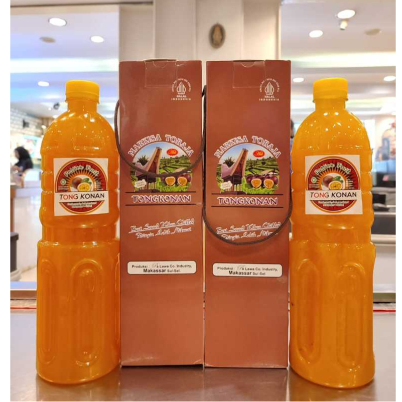 Jual Sirup Markisa Toraja Tongkonan Oleh Oleh Khas Makassar 2 botol ...