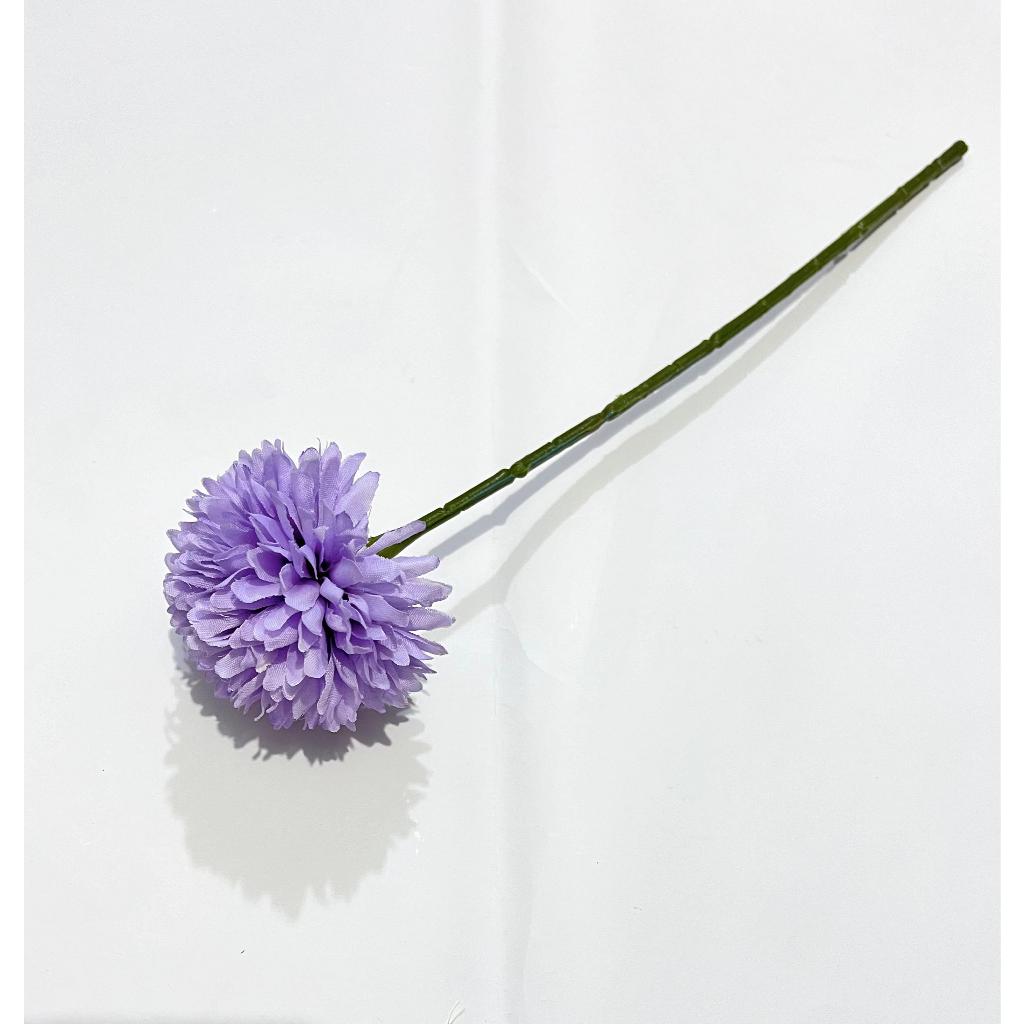 Jual Bunga Pom Pom Artificial Bunga Buket Pompom Warna Artificial ...