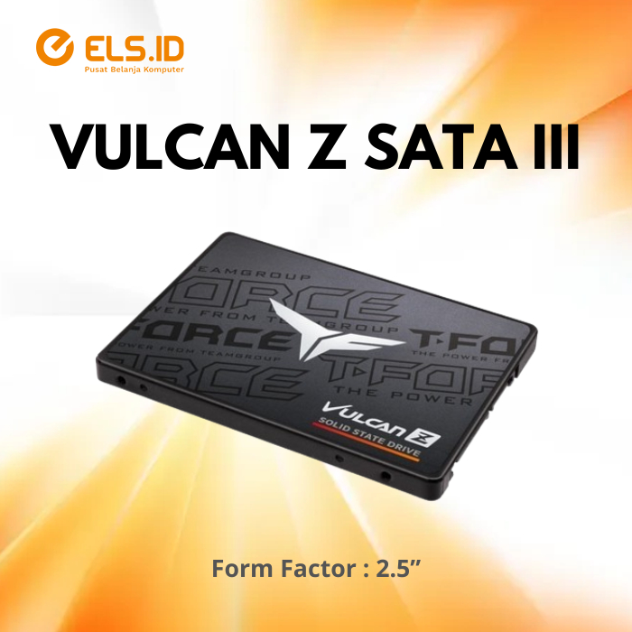 Jual Team Group T-Force Vulcan Z SSD 2.5" SATA III | Shopee Indonesia