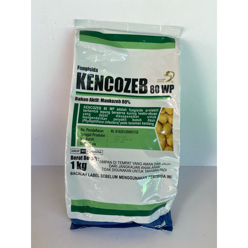 Jual FUNGISIDA KONTAK KENCOZEB 80 WP | 1 KG | Shopee Indonesia