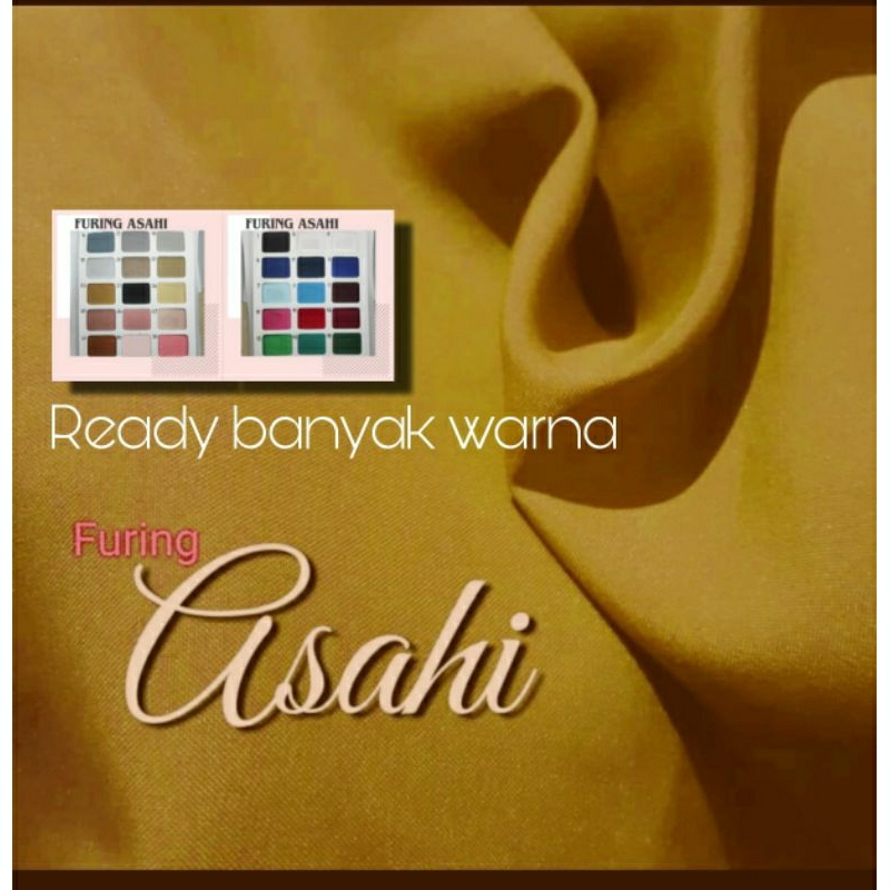 Jual Kain Puring furing Asahi meteran (harga per 0.5 meter) | Shopee ...