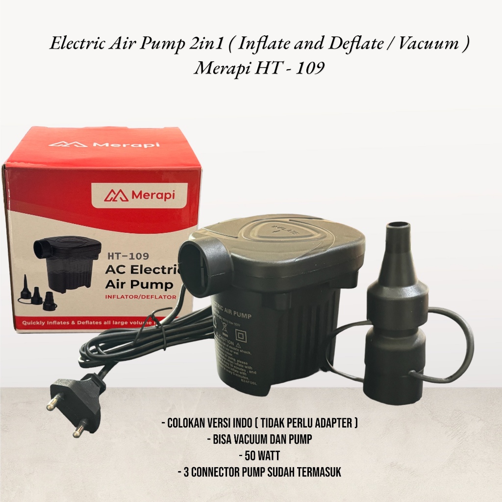 Jual Pompa Angin Elektrik - Electric pump / Pompa listrik Premium ...