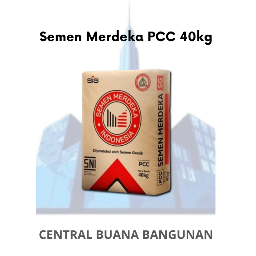 Jual Semen Merdeka PCC 40kg | Shopee Indonesia