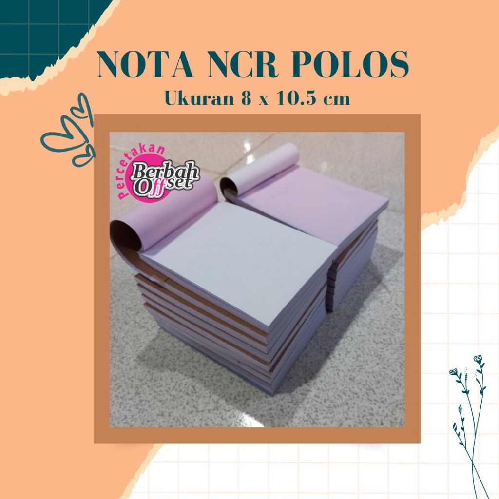 Jual NOTA NCR 2 PLY POLOS / MEMO / BLOCKNOTE | Shopee Indonesia