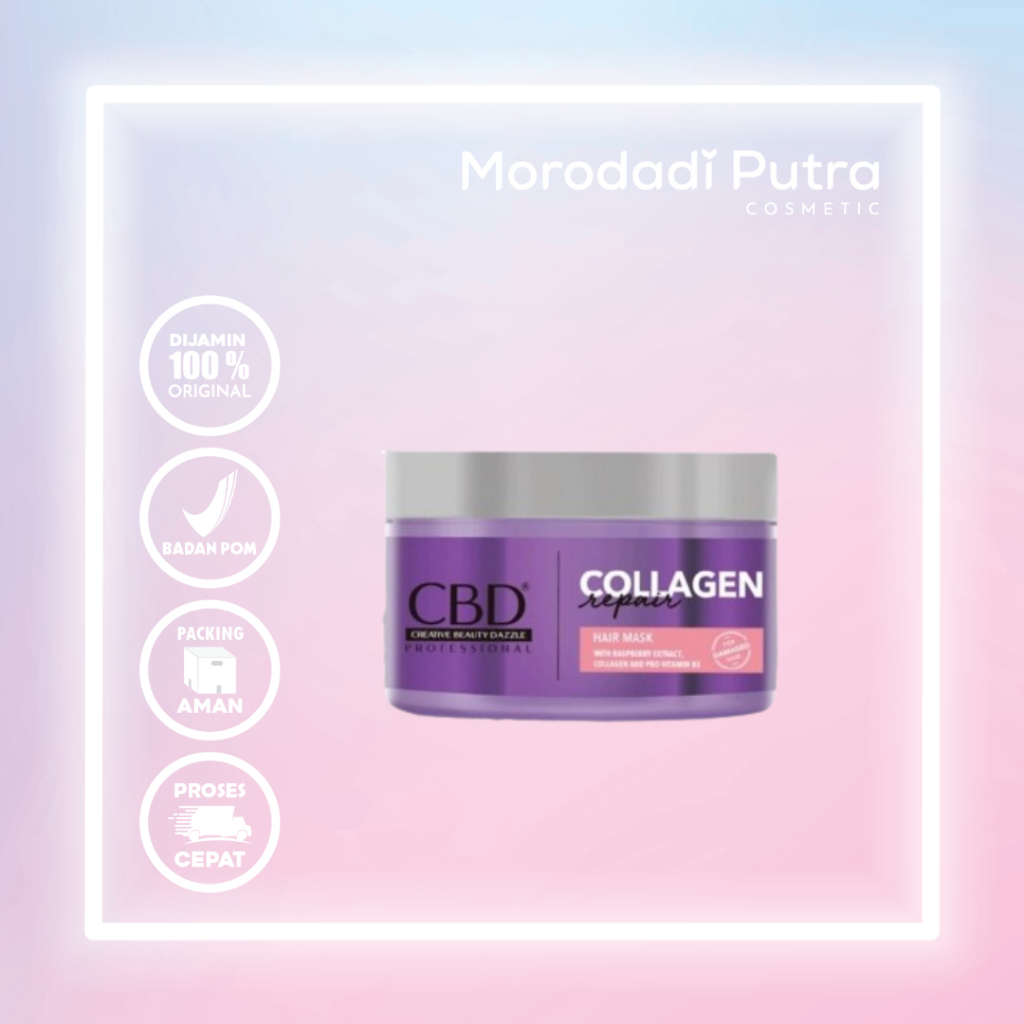 Jual CBD Hair Mask Collagen 250ML | Shopee Indonesia
