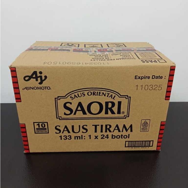 Jual SAORI Saus Tiram Oriental Botol 133 ml / Karton 133ml ( 1 x 24 botol ) | Shopee Indonesia