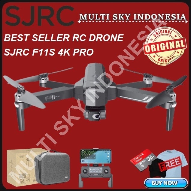 Jual Drone SJRC F11 PRO S PTZ 4K Camera SJRC F11s Pro 3Km Eis Dual ...