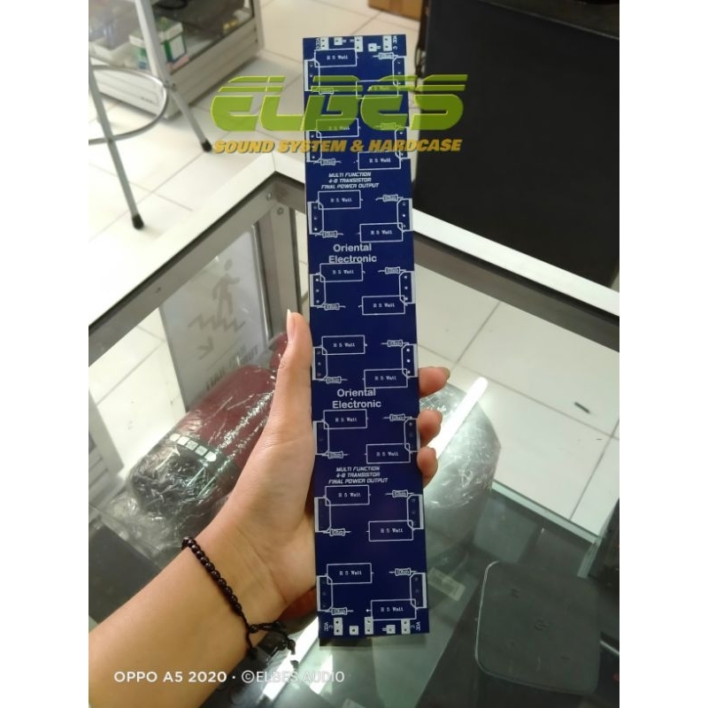Jual PCB transitor final sanken toshiba power amplifier PCB TR final ...