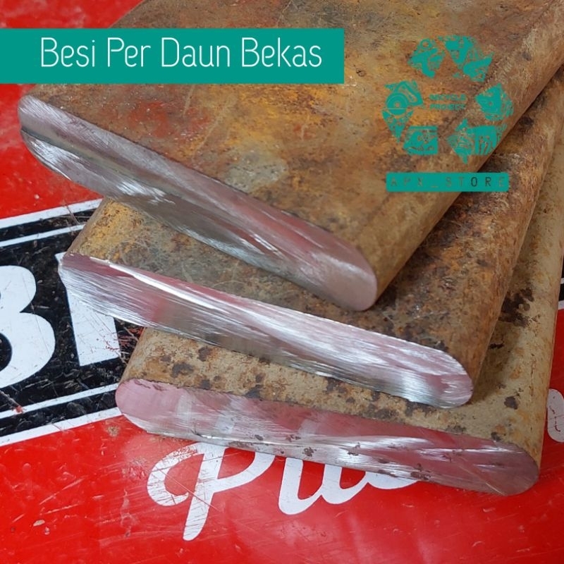 Jual Besi Baja Per Daun Bekas, Lebar 9cm, Panjang 20cm, Baja Super ...