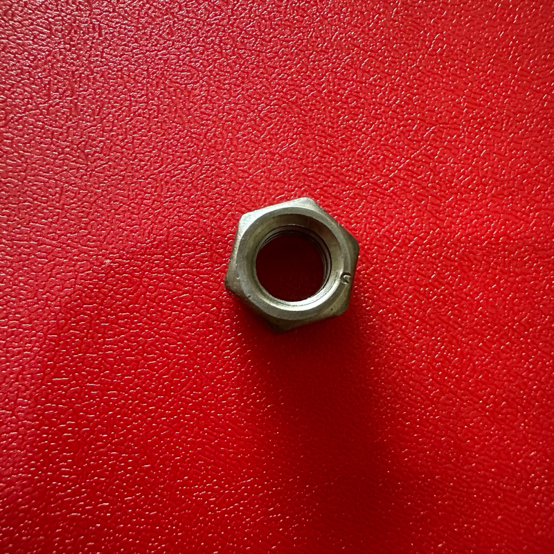 Jual mur besi mentah hitam / mur besi NC / hex nut 3/8x16 k14 drat ...