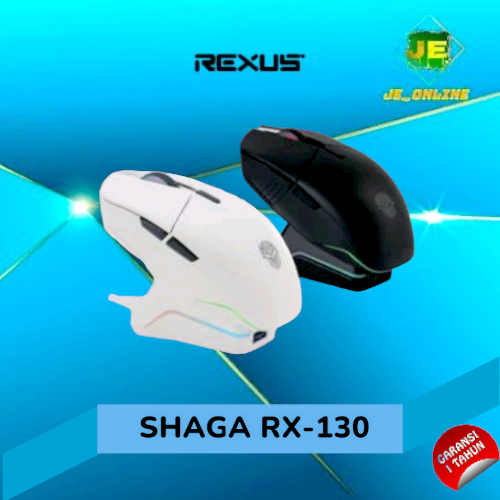 Jual Rexus Shaga RX-130 Mouse wireless with charging dock | Shopee ...