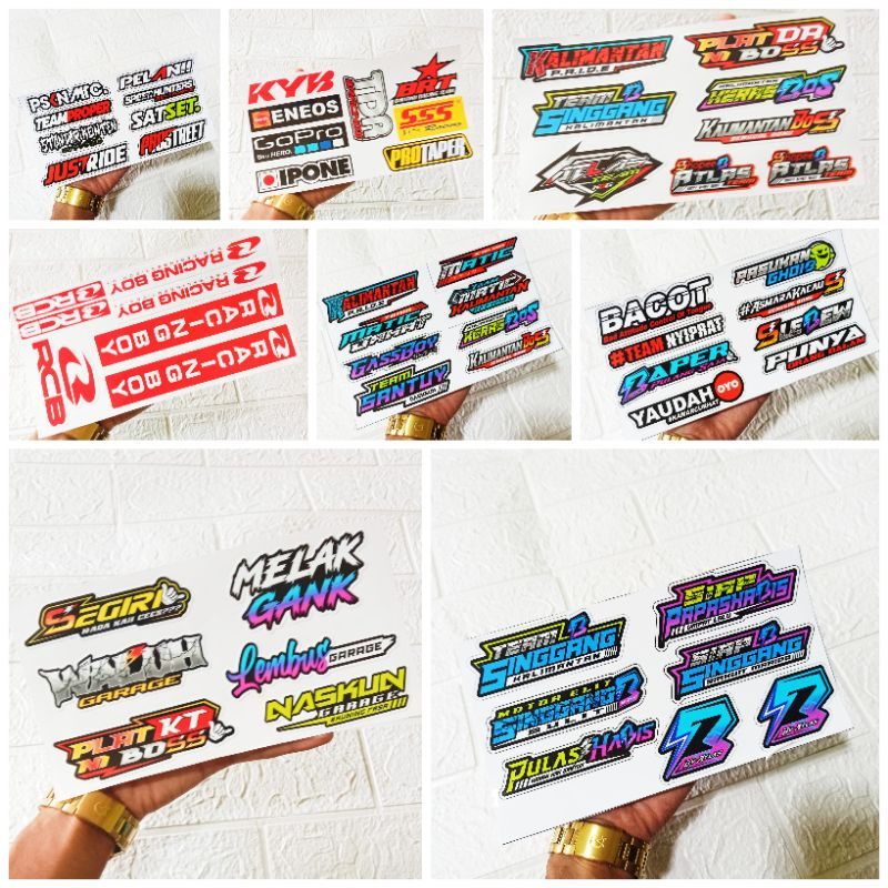 Jual STIKER SET PACK STICKER VIRAL KEREN ( sudah dicutting ) | Shopee ...