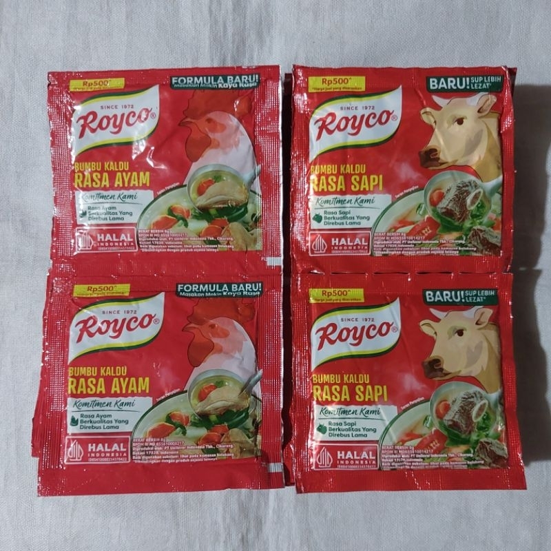 Jual [BELI BANYAK LEBIH HEMAT] 1 RENTENG ROYCO AYAM / SAPI | Shopee ...