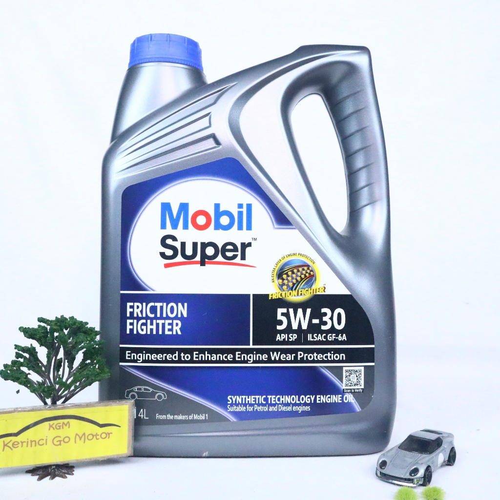 Jual Mobil Super SAE 5W-30 4 Liter API SP/GF-6A Friction Fighter Oli ...