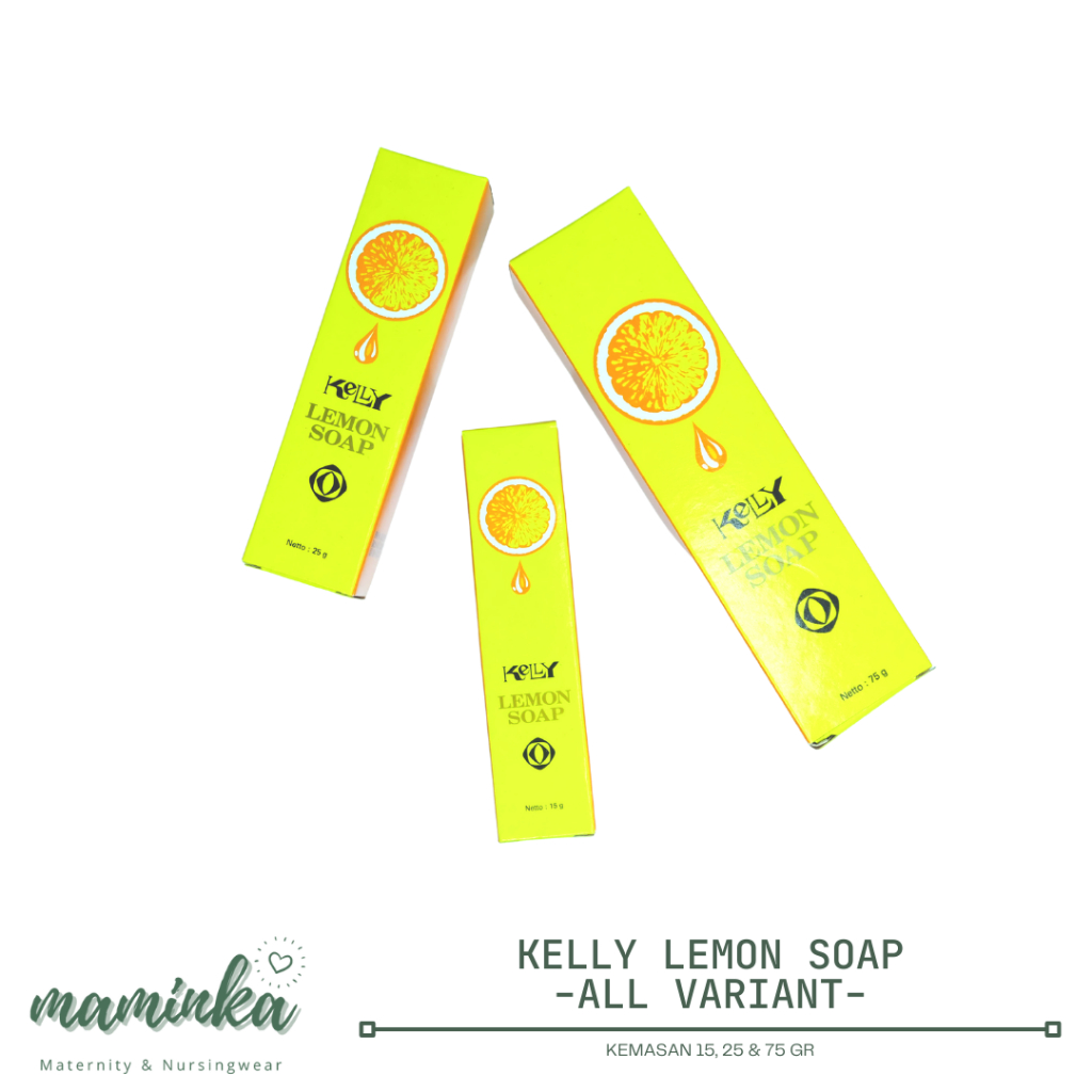 Jual KELLY LEMON SOAP SEMUA UKURAN 75 Gram (BESAR) | Shopee Indonesia