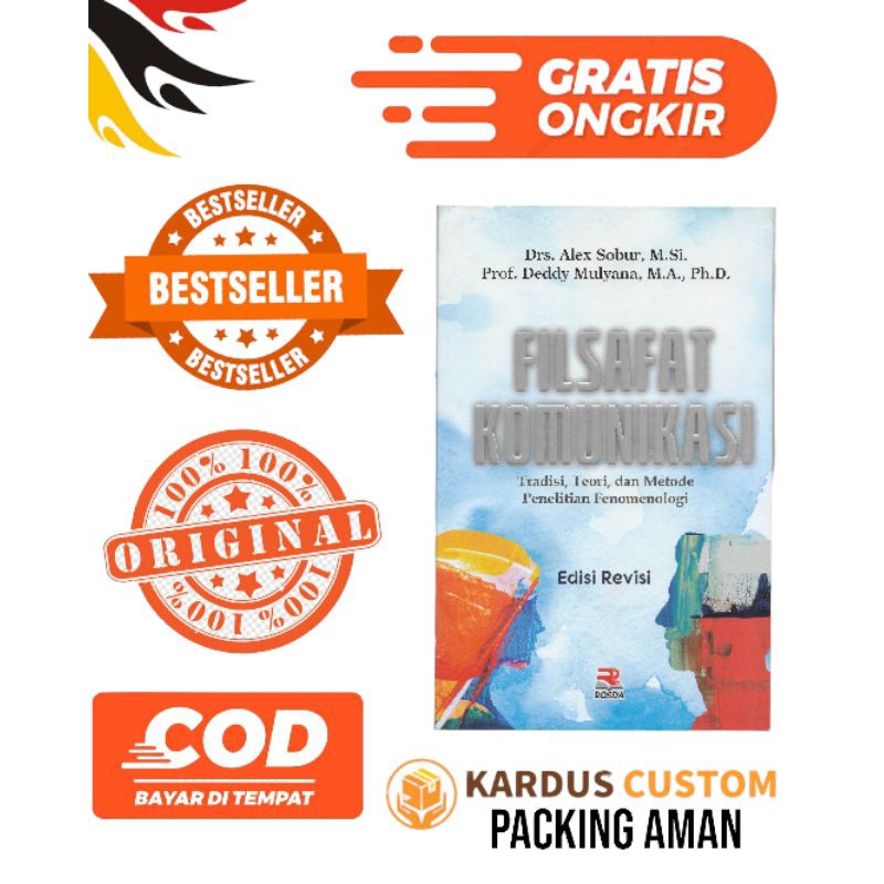 Jual Filsafat Komunikasi Tradisi, Teori, Dan Metode Penelitian ...