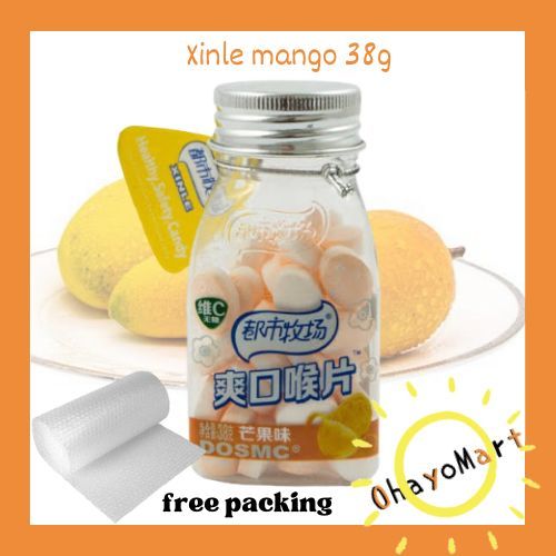 Jual Permen Xinle mango / permen mangga / healthy candy 38g | Shopee ...