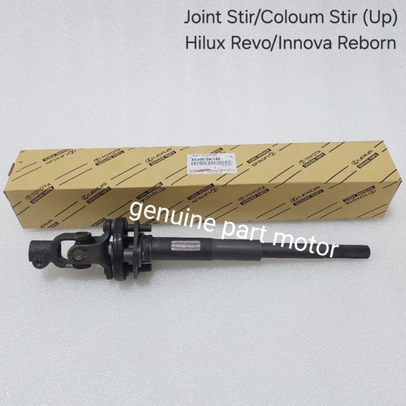 Jual STEERING JOINT STIR HILUX REVO INNOVA INOVA REBORN (UP)45206-0K140 ...