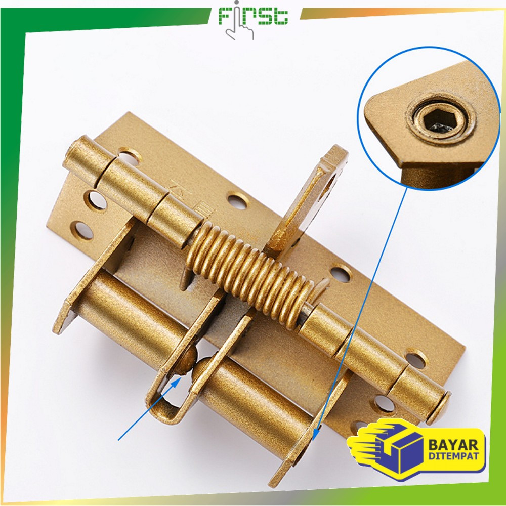 Jual FH-C1125 Engsel Penutup Pintu Otomatis 90° Anti Karat / Spring ...