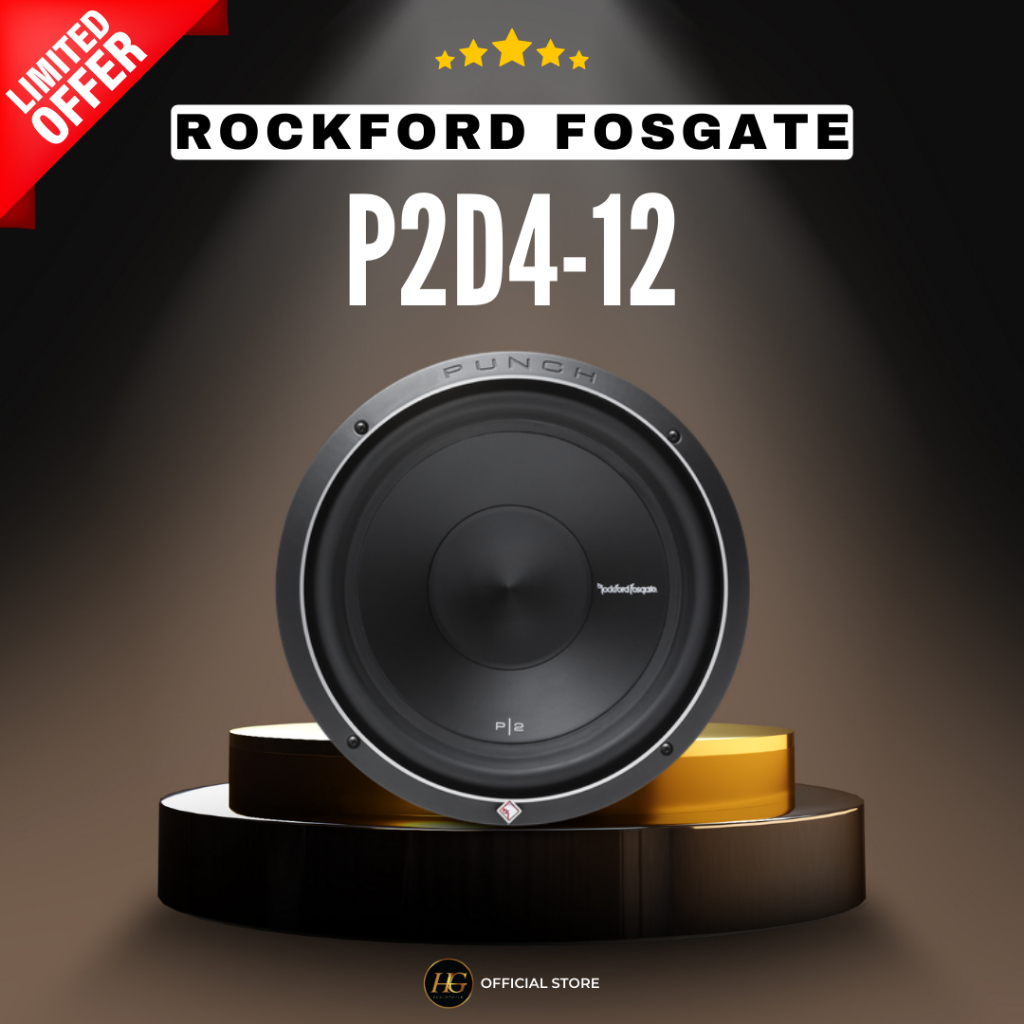 Jual Subwoofer 12 inch Rockford Fosgate P2D4-12 (SALE) | Shopee Indonesia