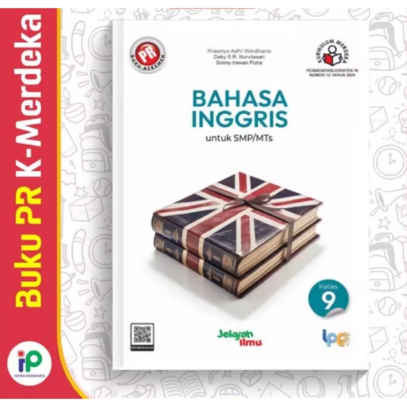 Jual Buku lks pr interaktif Bahasa Inggris SMP Kelas IX, 9 Kurikulum Merdeka Tahun 2024 Intan ...