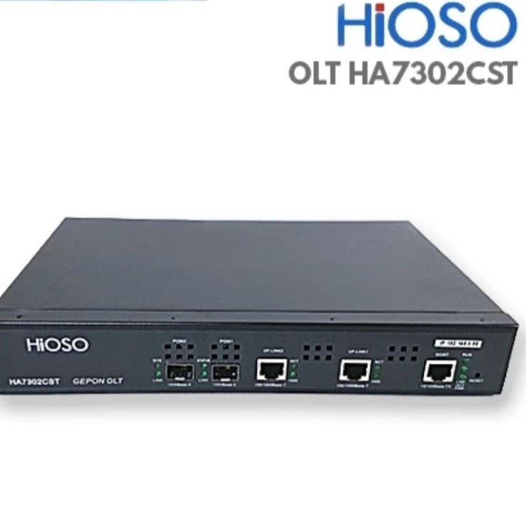 Jual OLT EPON Hioso HA7302CST Epon HIOSO HA7302 + SFP 9dB | Shopee ...