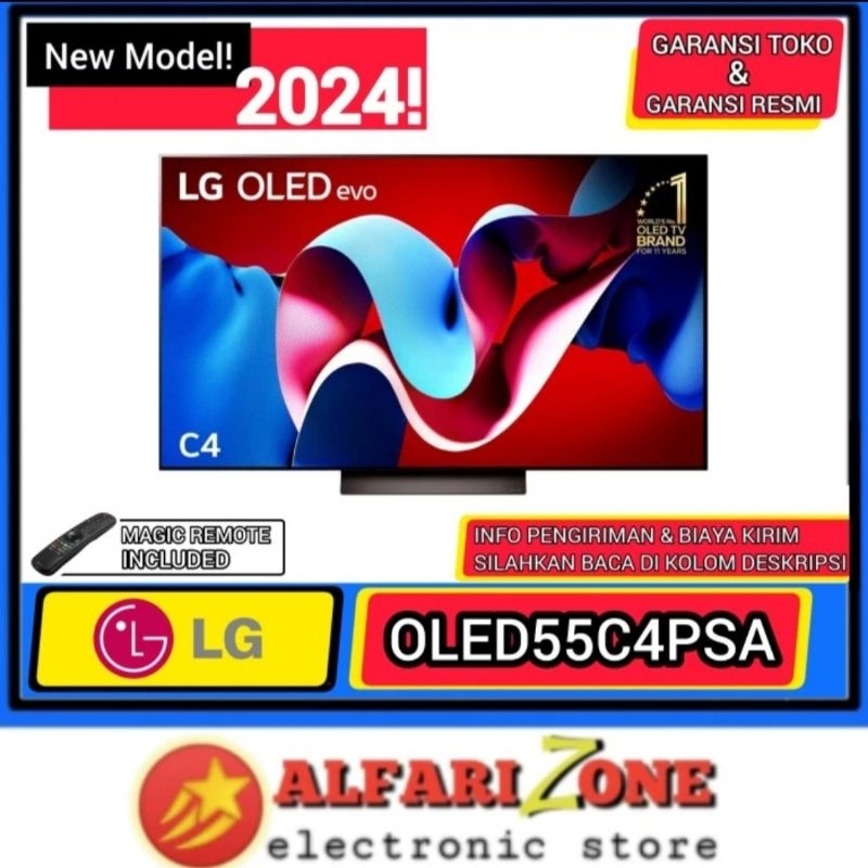 Jual LG OLED TV 55" OLED55C4 Smart tv LG 4K 55 inch OLED55C4PSA OLED55 ...