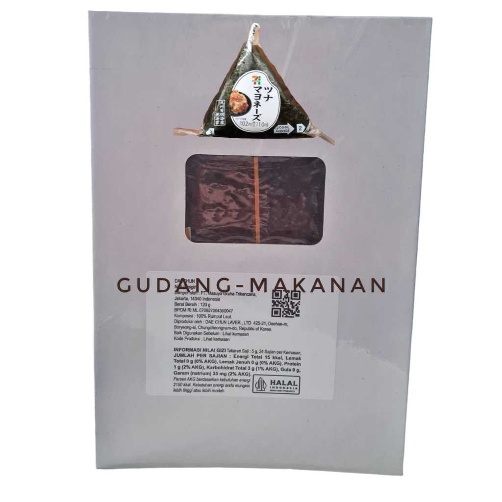 Jual Nori Onigiri Wrapper Triangle Sushi 100 lembar / sheets - Roasted ...