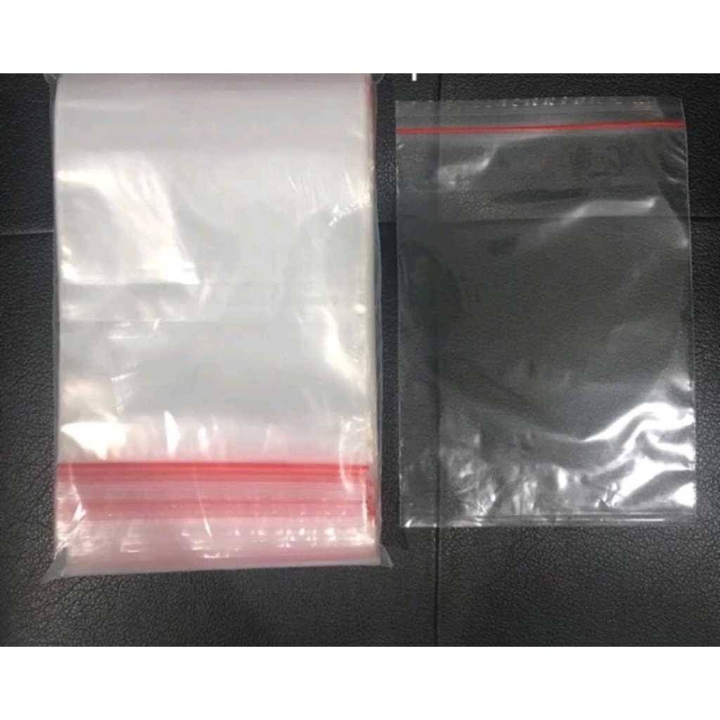 Jual Plastik Klip / Plastik ziplock bening ukuran besar isi 100pcs ...
